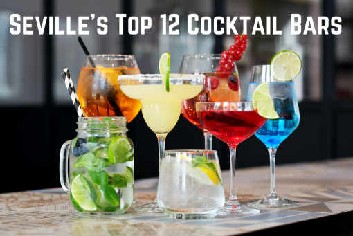 Seville's top 12 cocktail bars! Best bars to have a cockatil in Seville!